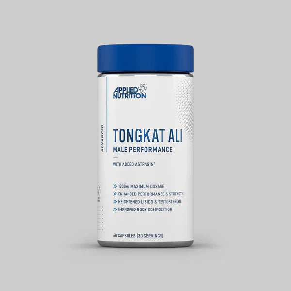Applied Nutrition Tongkat Ali 60 Caps – Supplement Container
